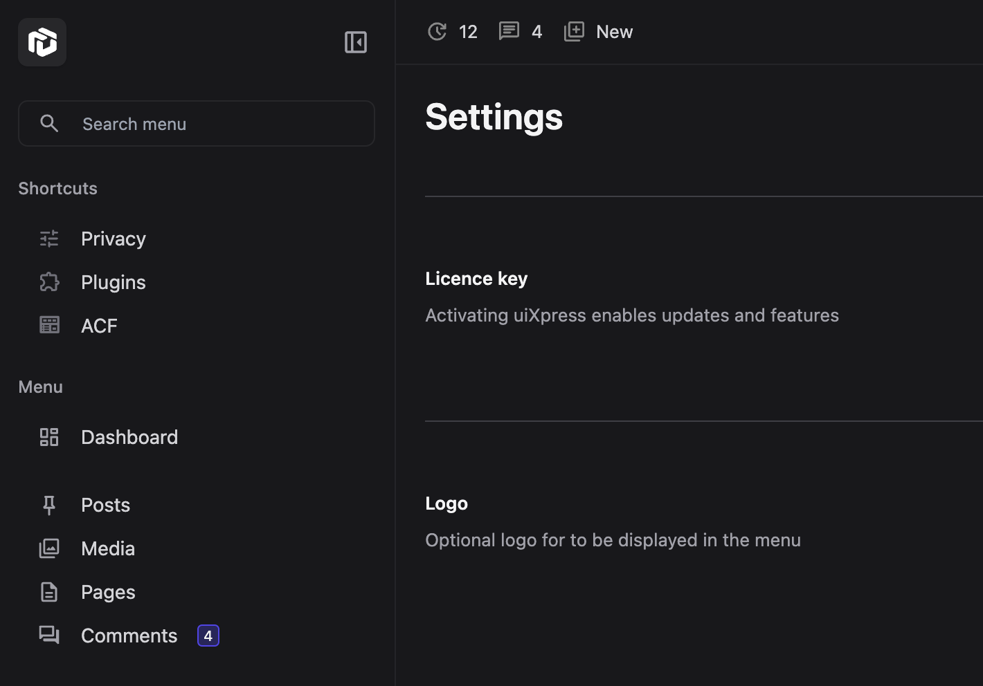 A Simple Yet Powerful Admin Theme for WordPress | uiXpress